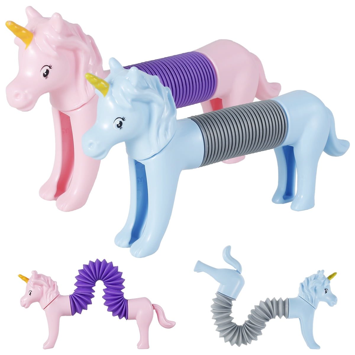 BUTORY Sensory Stretch Dino Toys, Sensory Fidget Toys with Pop Sound ...