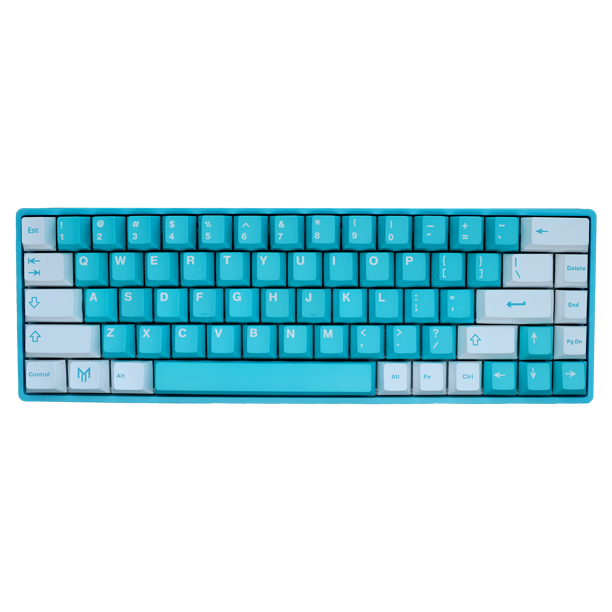 Matrix Sky Blue Keyboard - Blue Mechanical Switches - Walmart.com
