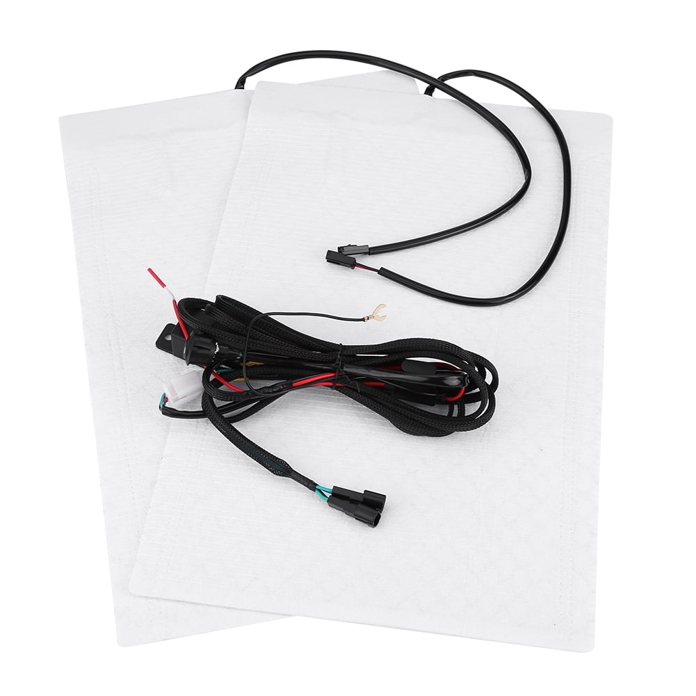 Click here for Greensen 2pcs Universal Carbon Fiber Car Heated Se... prices