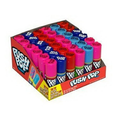 UPC 041116005343 - Topps Push Pop Fruit Frenzy Candy - 24 Pieces/Pack ...