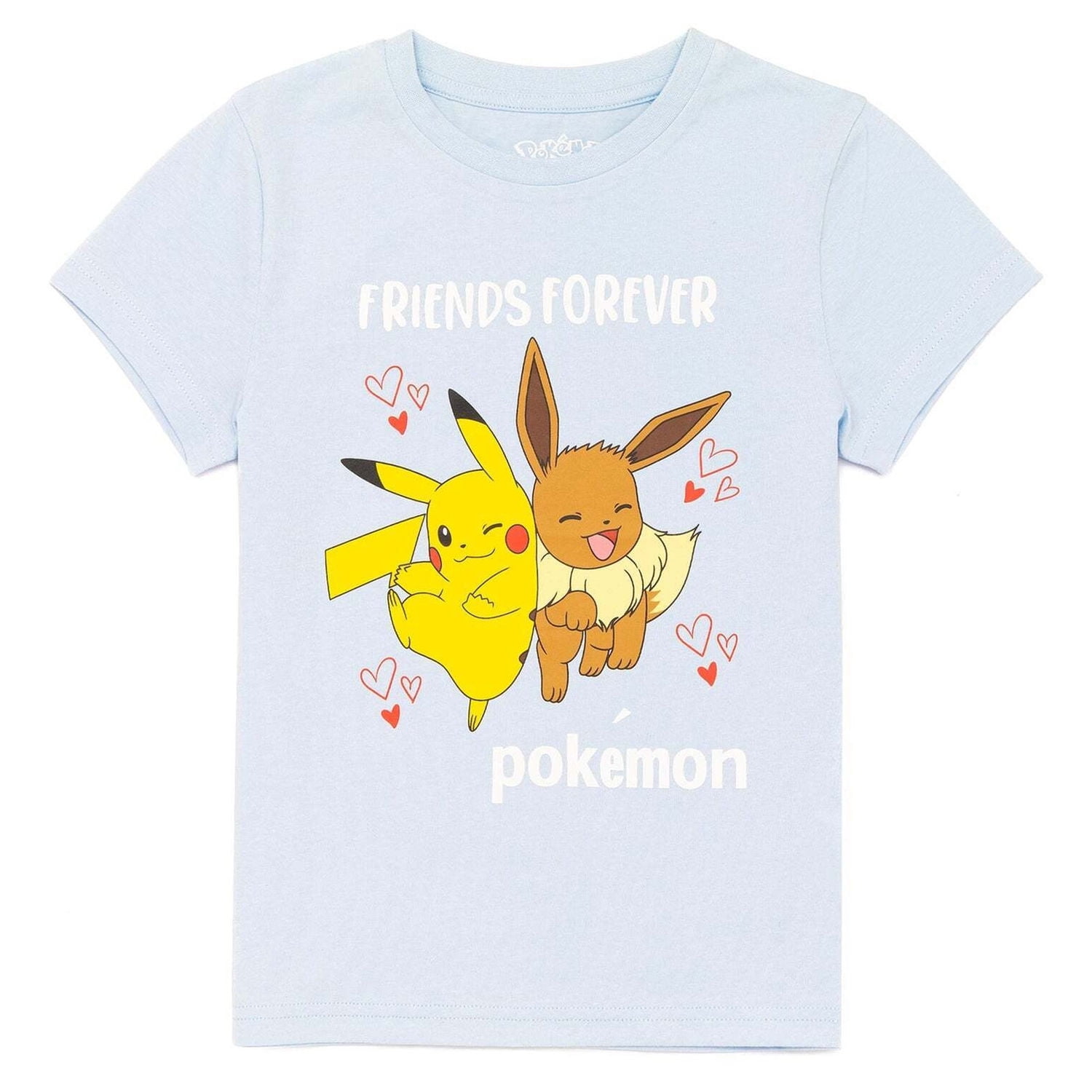 Click here for Pokémon Pokemon Girls Eevee Pikachu T-Shirt 4-5 Ye... prices