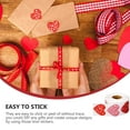 Valentine's Day Heart Stickers Roll for Kids Envelopes Decor - Walmart.com