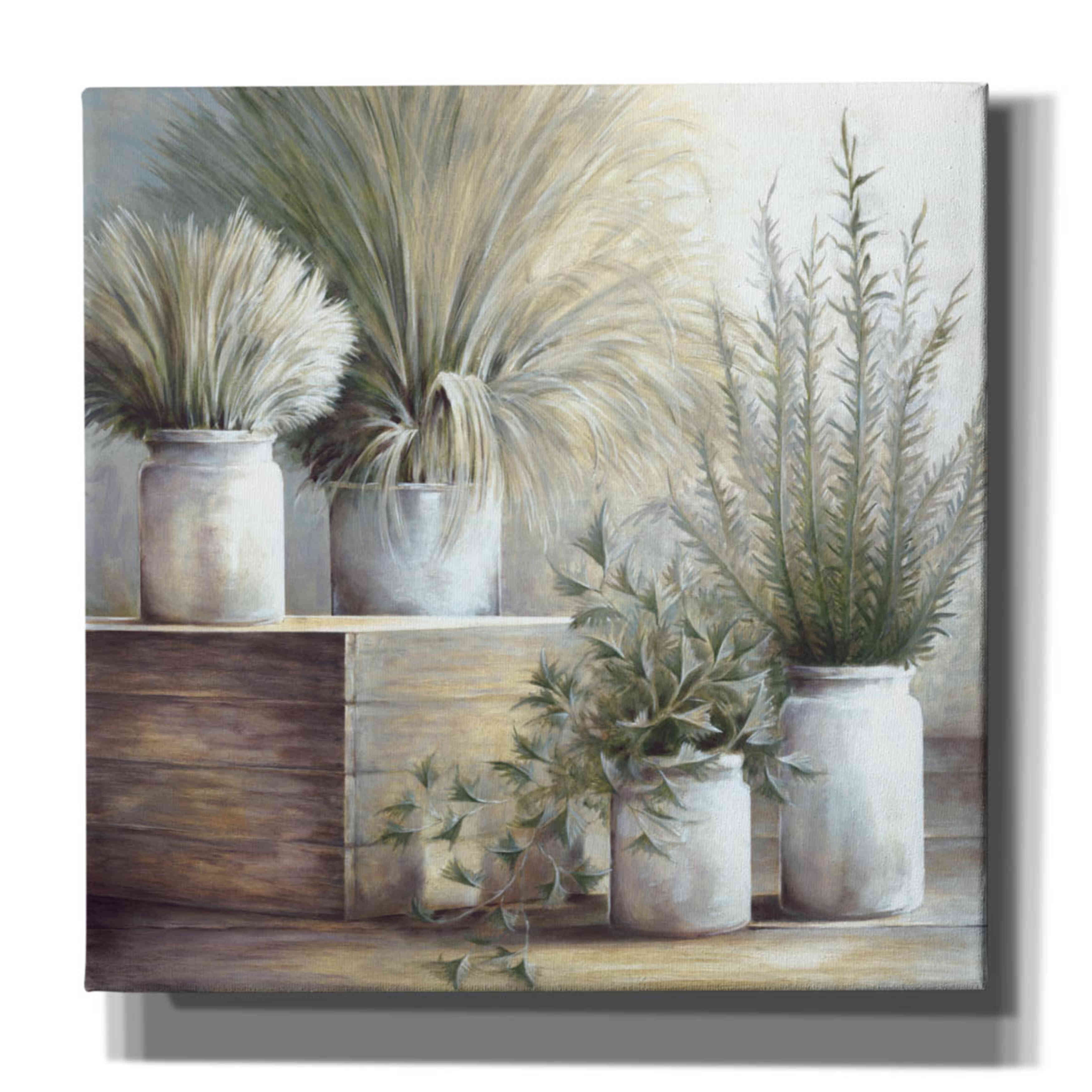 Epic Graffiti'Pretty Plants On Display' by White Ladder, Giclee Canvas ...