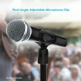 PylePro Adjustable Extendable Mic Stand, Black for Music Studio ...