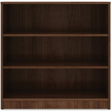 Concepts in Wood Double Wide Bookcase, 6 Shelf, 36 inch Tall, Oak ...