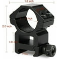 4Pc Scope Mount High Scope Mounts for Picatinny Rail 1 inch/25.4mm ...