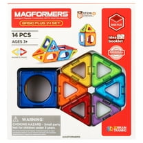 Magformers Magnetic Building Toys for Kids - Basic Rainbow Set with ...