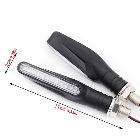 Motorcycle Steering Lamp Cross-pedal Motorcycle Individual Retro ...