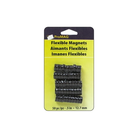 ProMag Magnets High Energy Flexible Rnd .5" 50pc | Walmart Canada
