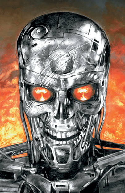 The Terminator #1 Dave Dorman PCB Hobby Variant B Virgin LTD 500 ...