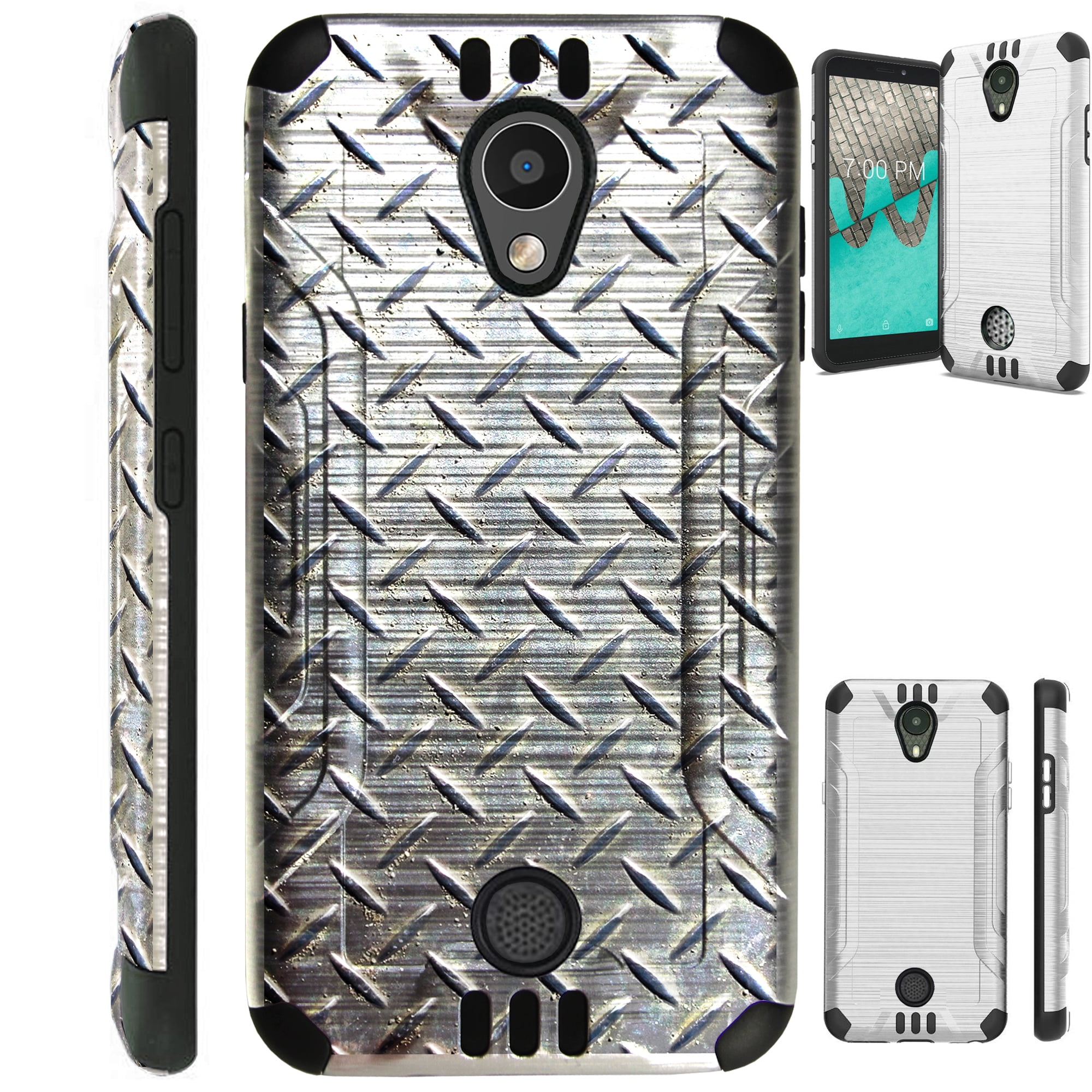 WORLD ACC Silver Guard Phone Case Compatible with Coolpad Legacy SR ...