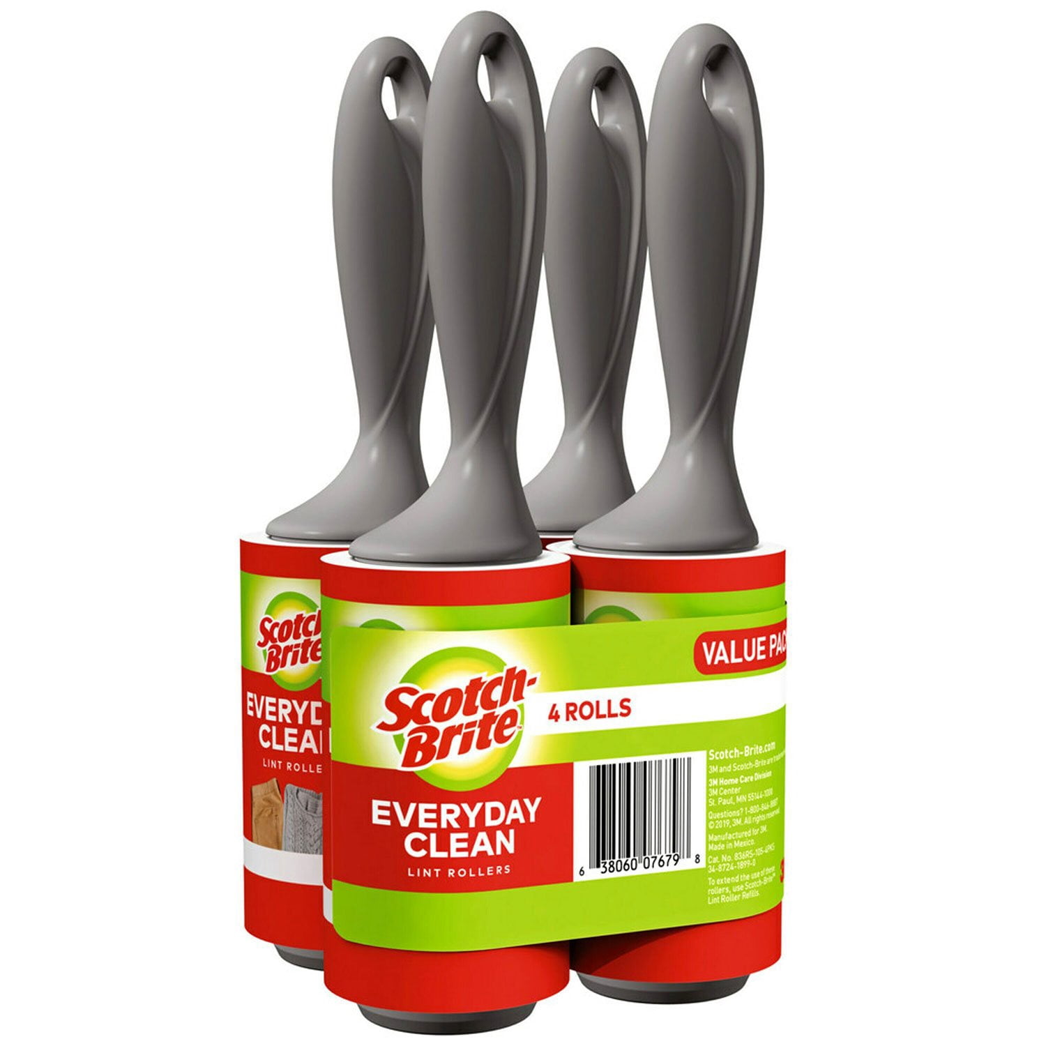 Scotch-Brite Everyday Clean Lint Rollers, 4 Pack - Samsclub.com