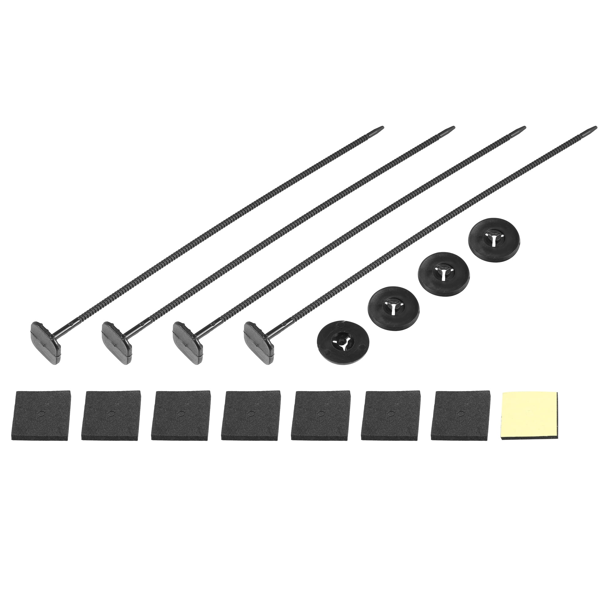 Universal Car Electric Radiator Fan Mounting Kit Cooling Fans Tie Strap ...