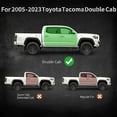 Fehomix 6" Drop Down Running Boards for 2005-2023 Toyota Tacoma Double ...