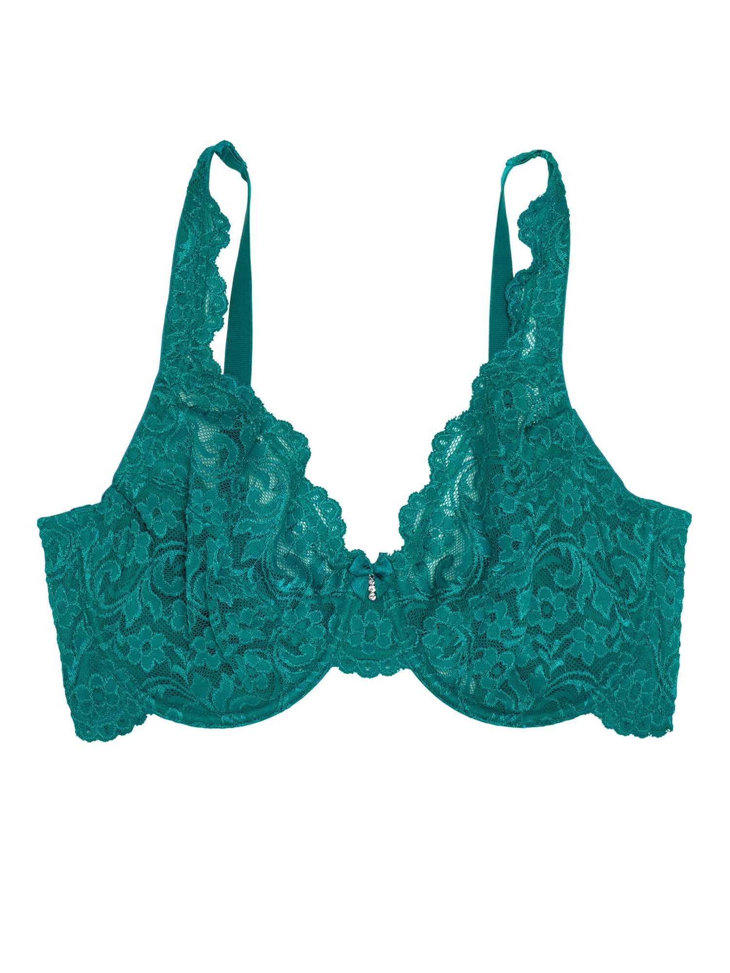 Smart & Sexy Women's Plus Size Signature Lace Unlined Underwire Bra ...