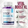 Vital Boost XL Gummies Advanced Formula All Natural Vitamin Supplement ...