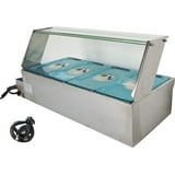 INTBUYING Food Warmer 3-Pan Commercial Buffet Food Soup Warmer ...