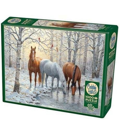 Click here for Cobble Hill Jigsaw Puzzle - Winter Trio  1000 Piec... prices