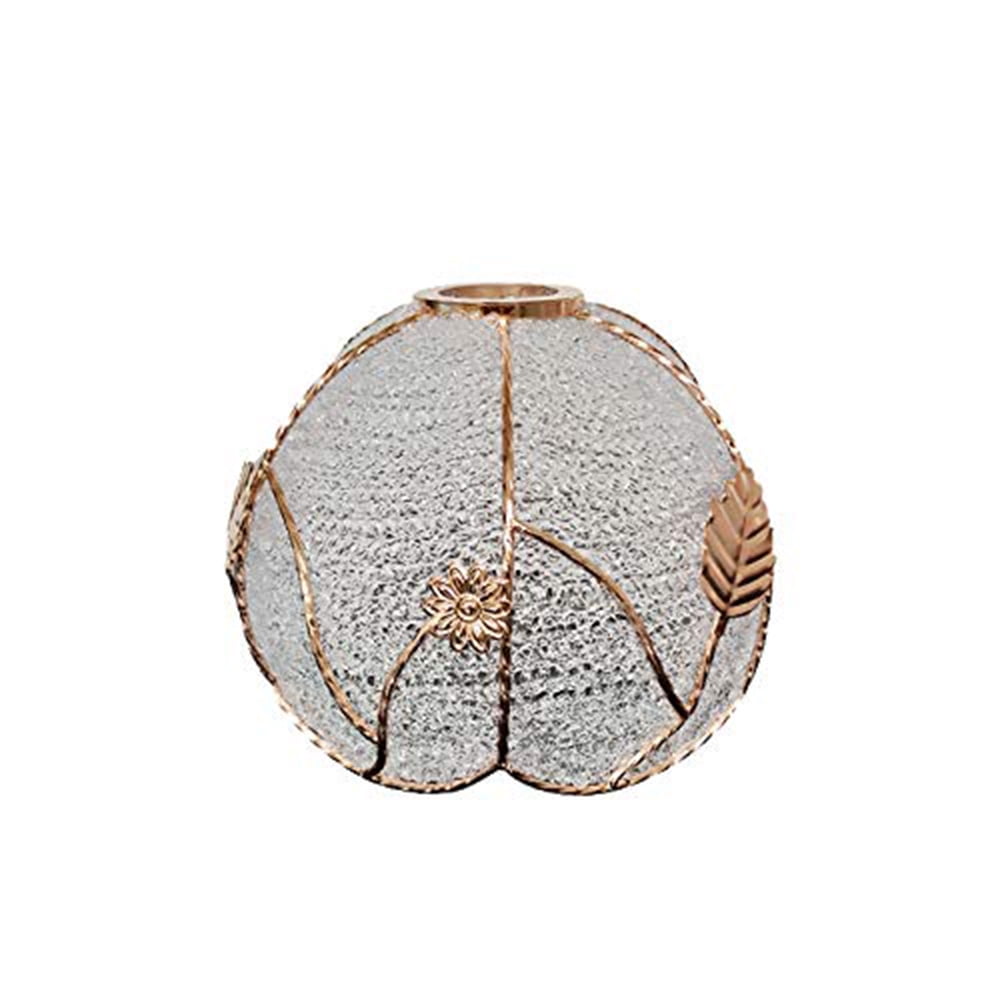 FSLiving Crystal Glass Globe Lamp Shades Fixture Replacement Shades for ...