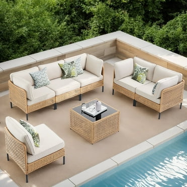 Better Homes and Gardens Astrid 5-Piece Outdoor Conversation Set - Walmart.com