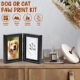 Pet Paw Print Keepsake Kit with Picture Frame and Imprint Clay ...