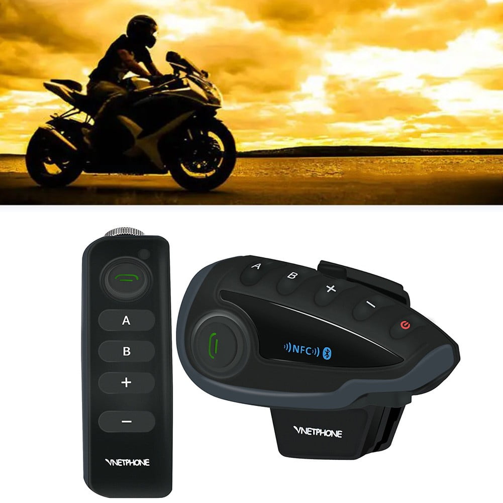 Buy BCLONG EJEAS V8 Bluetooth Intercom Headset with 1200M BT Interphone ...