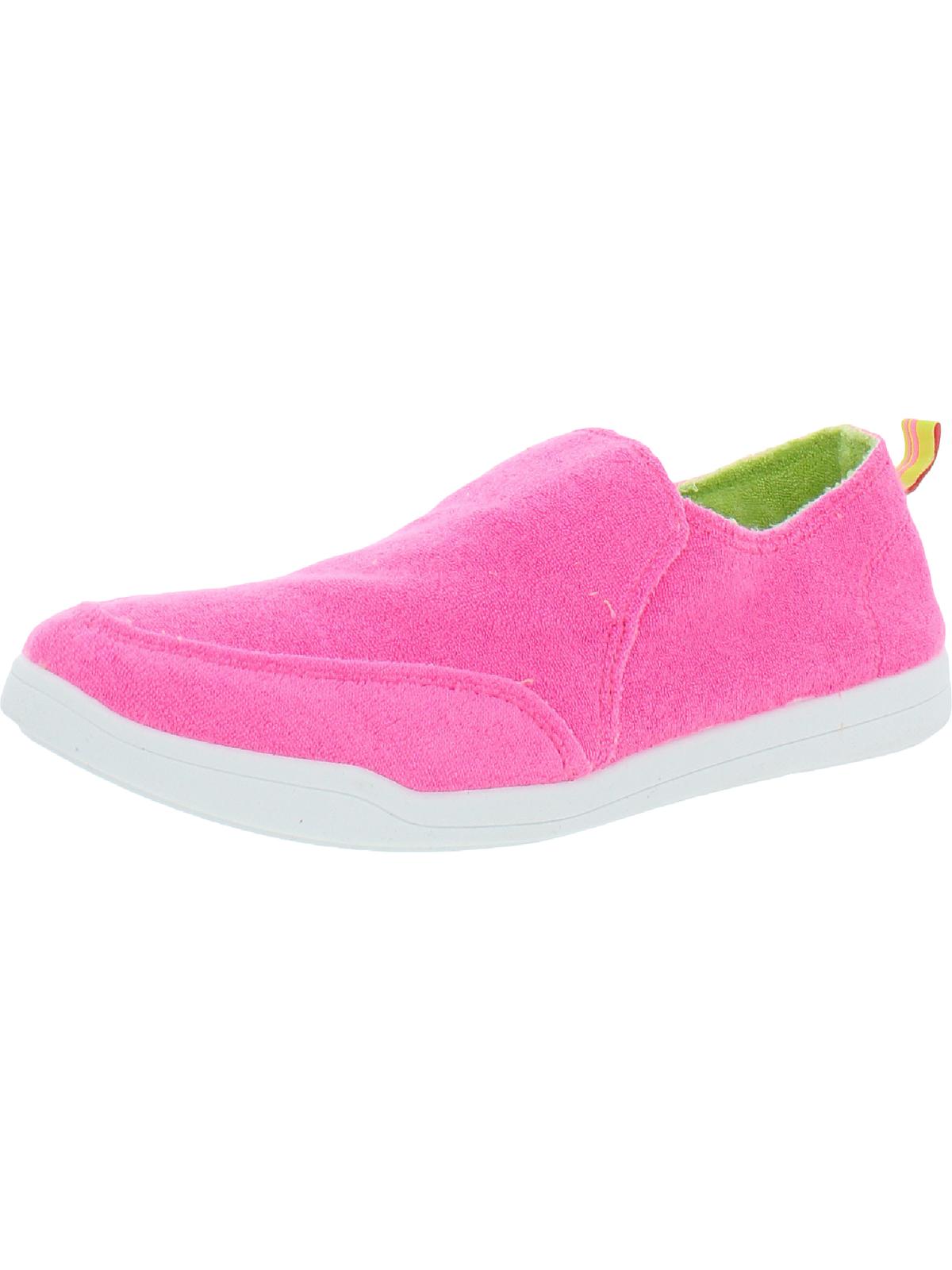 Vionic Beach Womens Malibu Terry Cloth Lifestyle Slip-On Sneakers ...