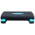 Aerobic Step Platform Trainer with Adjustable 2-Level Risers, 400 Pound ...