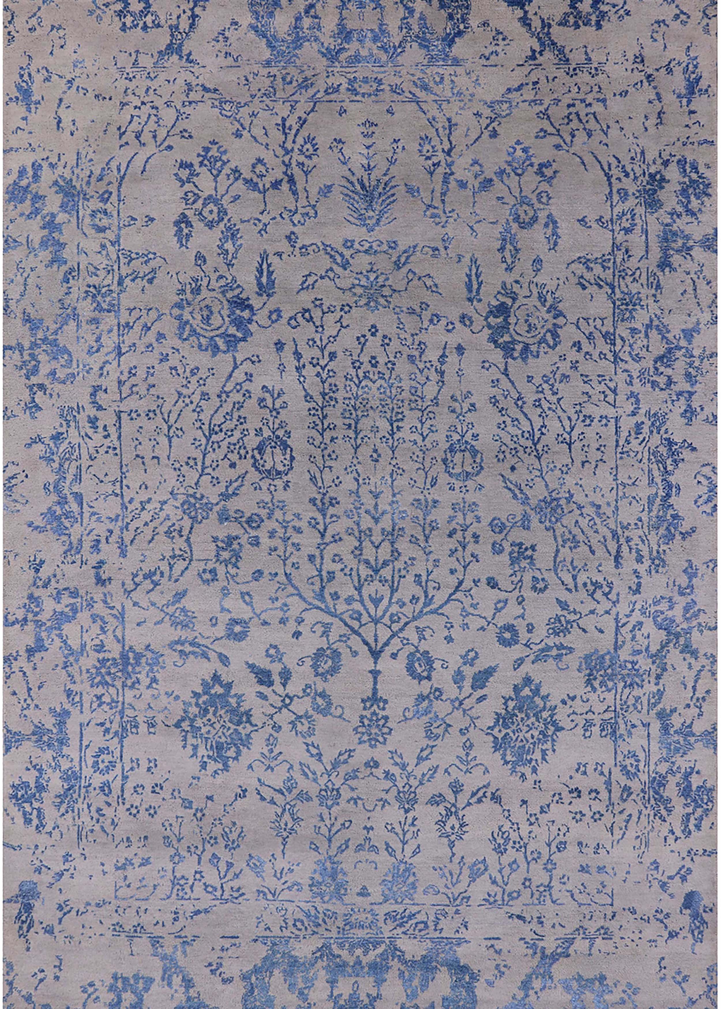 Ahgly Company Indoor Rectangle Mid-Century Modern Dark Gray Oriental ...