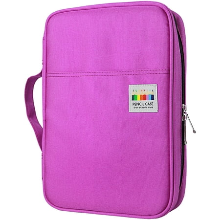 166 Slots Colored Pencil Case, 110 Slots Gel Pens fo Coloring Case ...