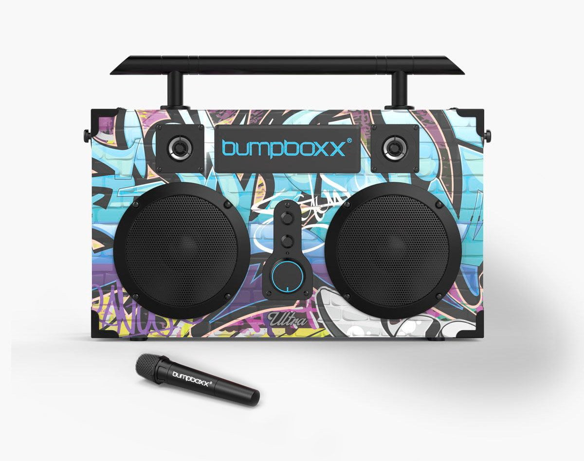 Pre-Owned Bumpboxx BBULWALGRAF Ultra Plus Graffiti with Mic Bluetooth ...
