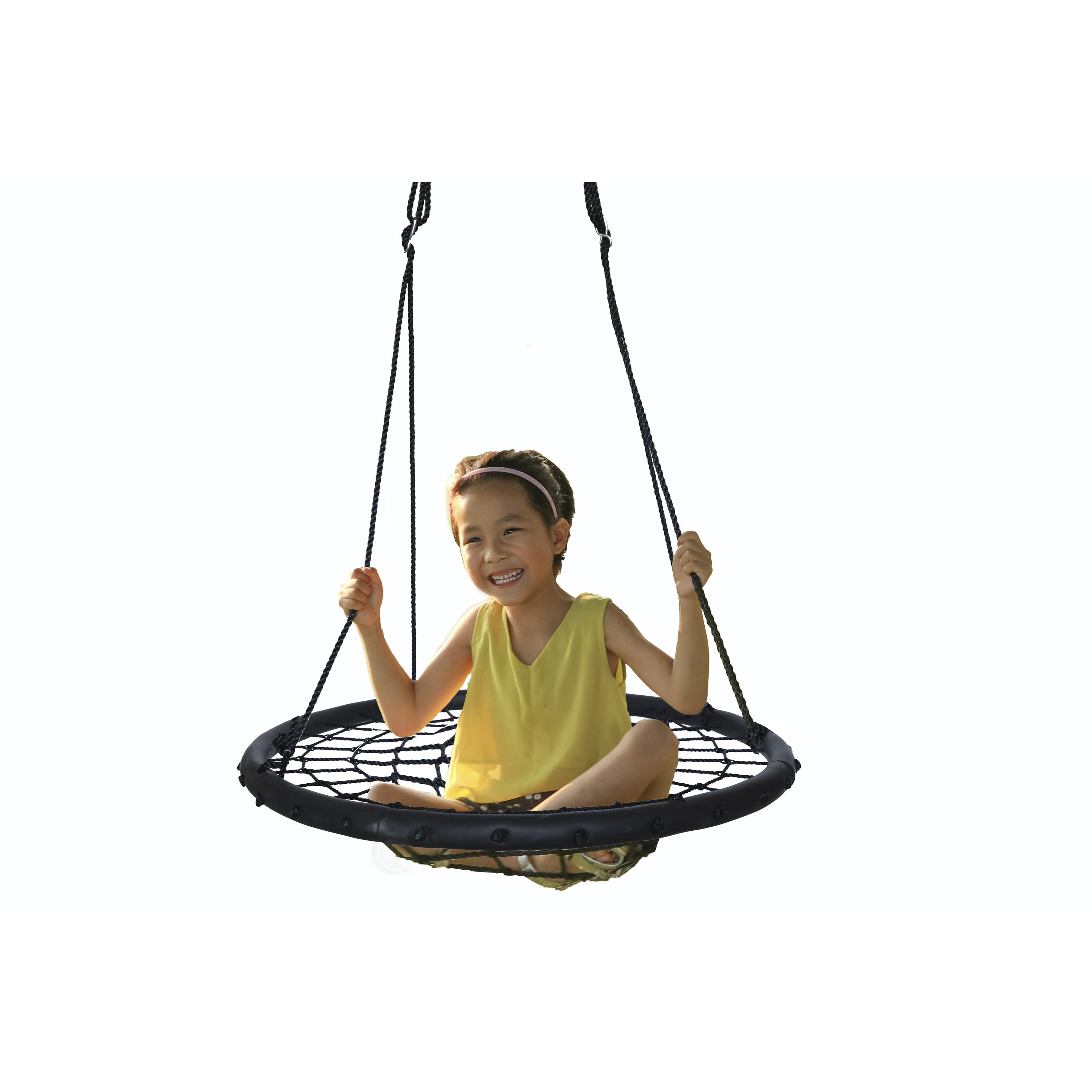 Round Net Tree Swing with Hanging Ropes - Walmart.com