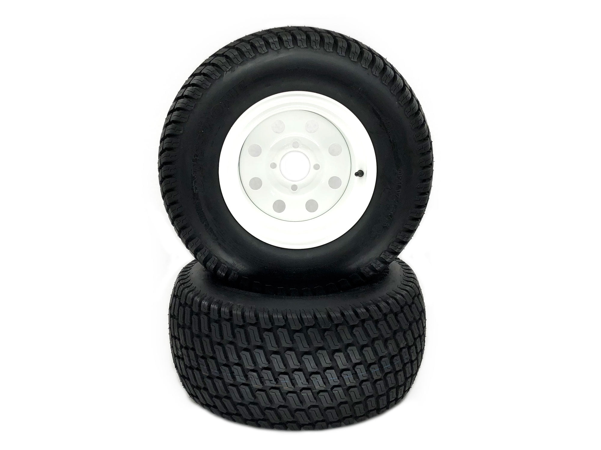 (2) Wheel Assemblies 24x12.00-12 White Fits Toro Exmark 109-8972, 109 ...