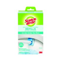 Scotch-Brite Bowl Cleaner Scrubber Rim Refills, Disposable Toilet ...