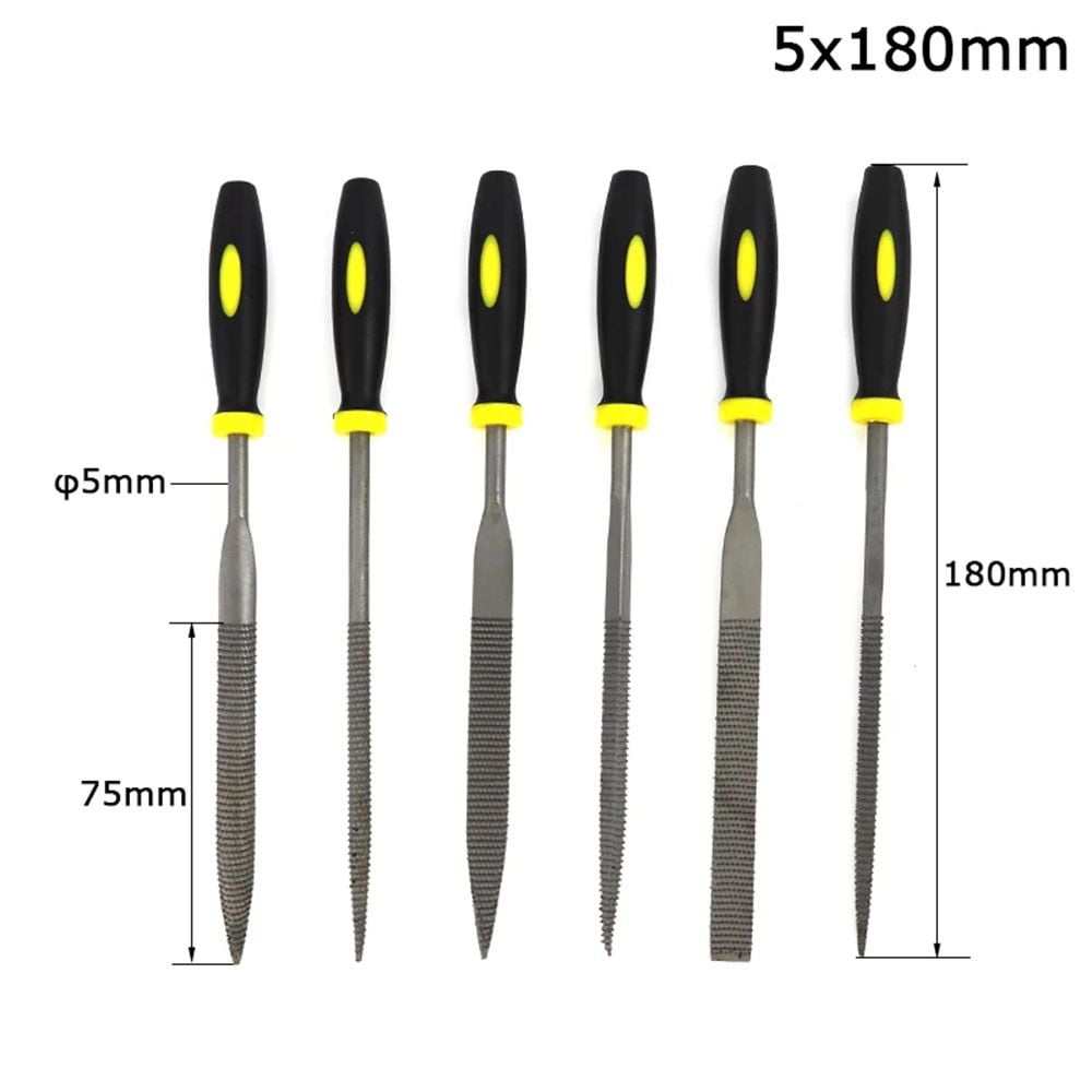 Woodworking Tools Tool Set Flat Triangular Needle Files Wood Metal ...