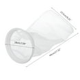 Aquarium Filter Socks 17 Inch Long 7 Inch Plastic Rings Saltwater Fish ...