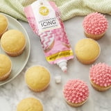 Wilton Pink Icing Pouch, Vanilla Flavored Frosting, Decorative Cake and ...