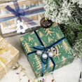 Christmas Wrapping Paper Rolls with Tags and Jute String - 17 inches x ...
