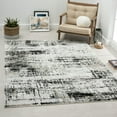 Luxe Weavers Abstract Gray 5x7 Area Rug, Indoor Modern Farmhouse Rug ...