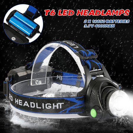 HOTBEST 30000LM T6 LED Rechargeable Headlamp Headlight Head Lamp Torch ...