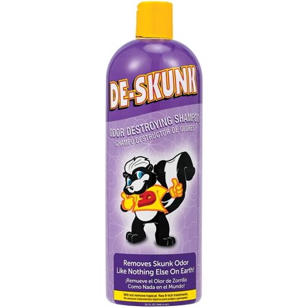 SynergyLabs De-Skunk Odor Destroying Shampoo – Formulated with World’s ...