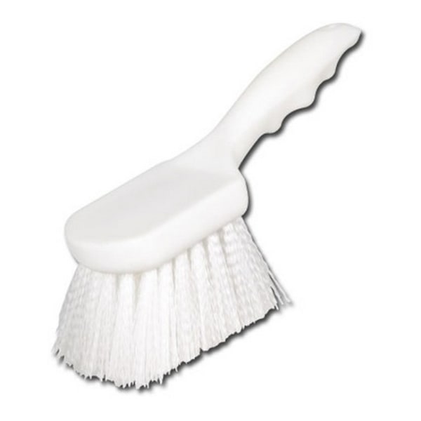 Winco Plastic Pot Scrub Brush, 8", White - Walmart.com