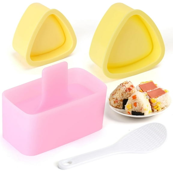 Triangle Rice Ball Mold Set,Triangle Rice Musubi Press Mold,Triangle ...