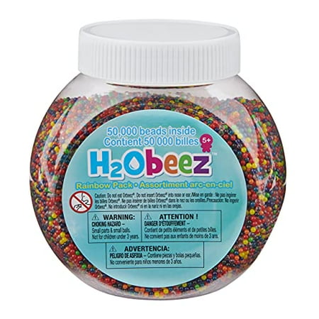 Orbeez -H2Obeez Rainbow Pack–50,000 Orbeez Water Beads, Non-Toxic ...