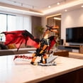 Goirzi 1018Pcs Fire Dragon Building Blocks Set – Mythical Creature ...