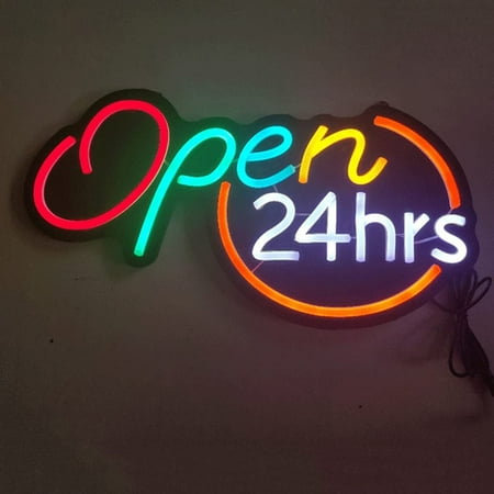 SAYDY Open Neon Sign for Business, Ultra Bright LED Neon Signs with ...