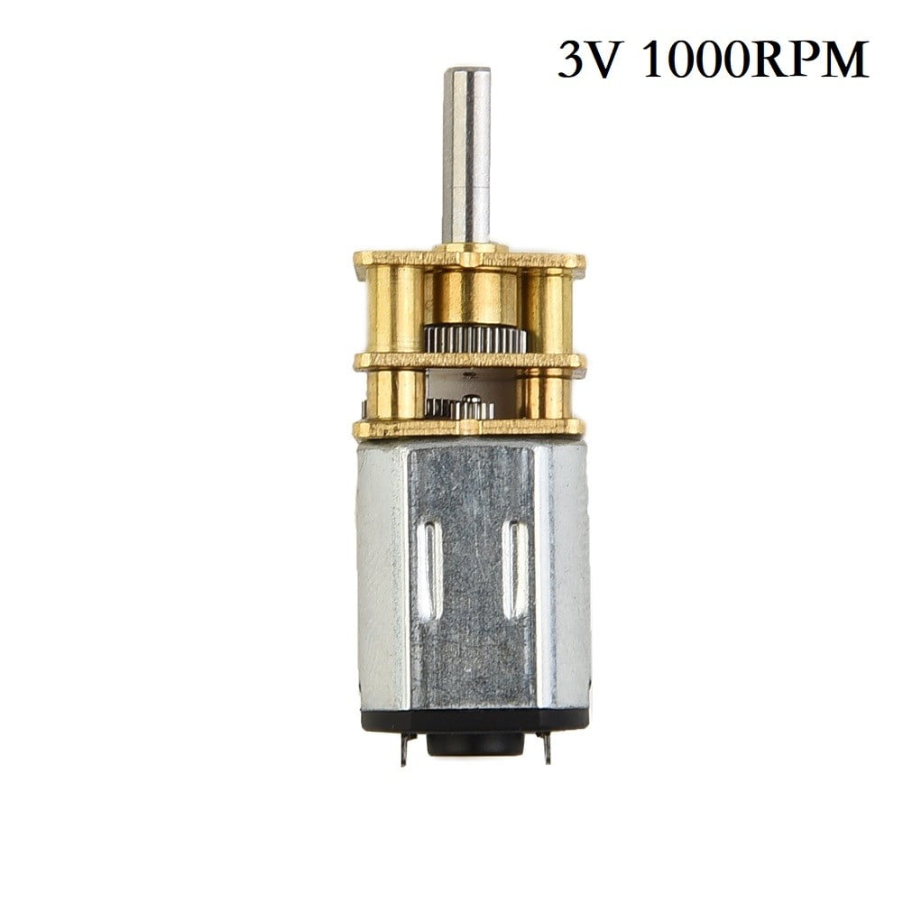Ga12-N20 3V Dc Gearmotor Micro Gear Motor Metal Gearbox 15-2000Rpm ...