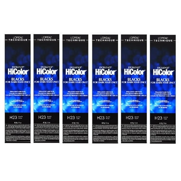 L'oreal Paris Excellence Hicolor Permanent Hair Color, Black Sapphire ...