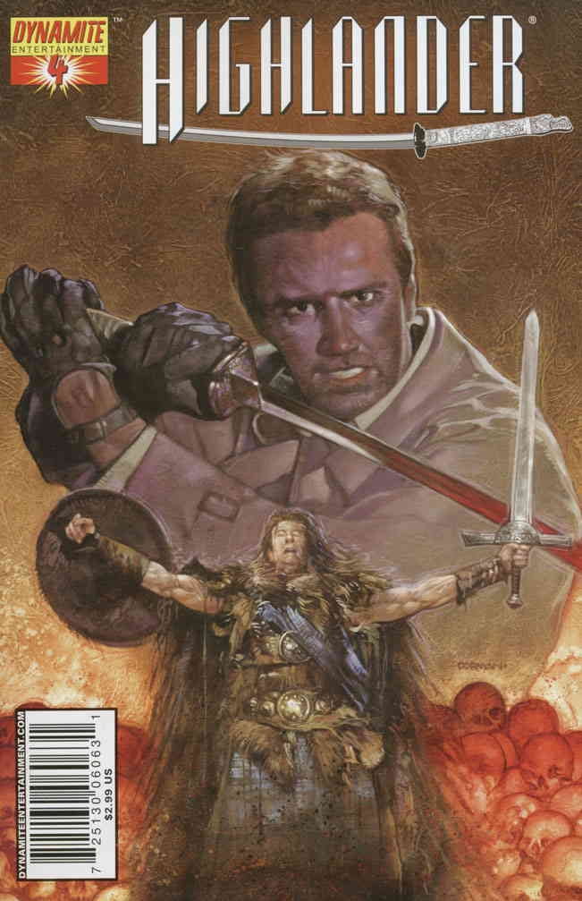 Highlander #4C VF ; Dynamite Comic Book - Walmart.com