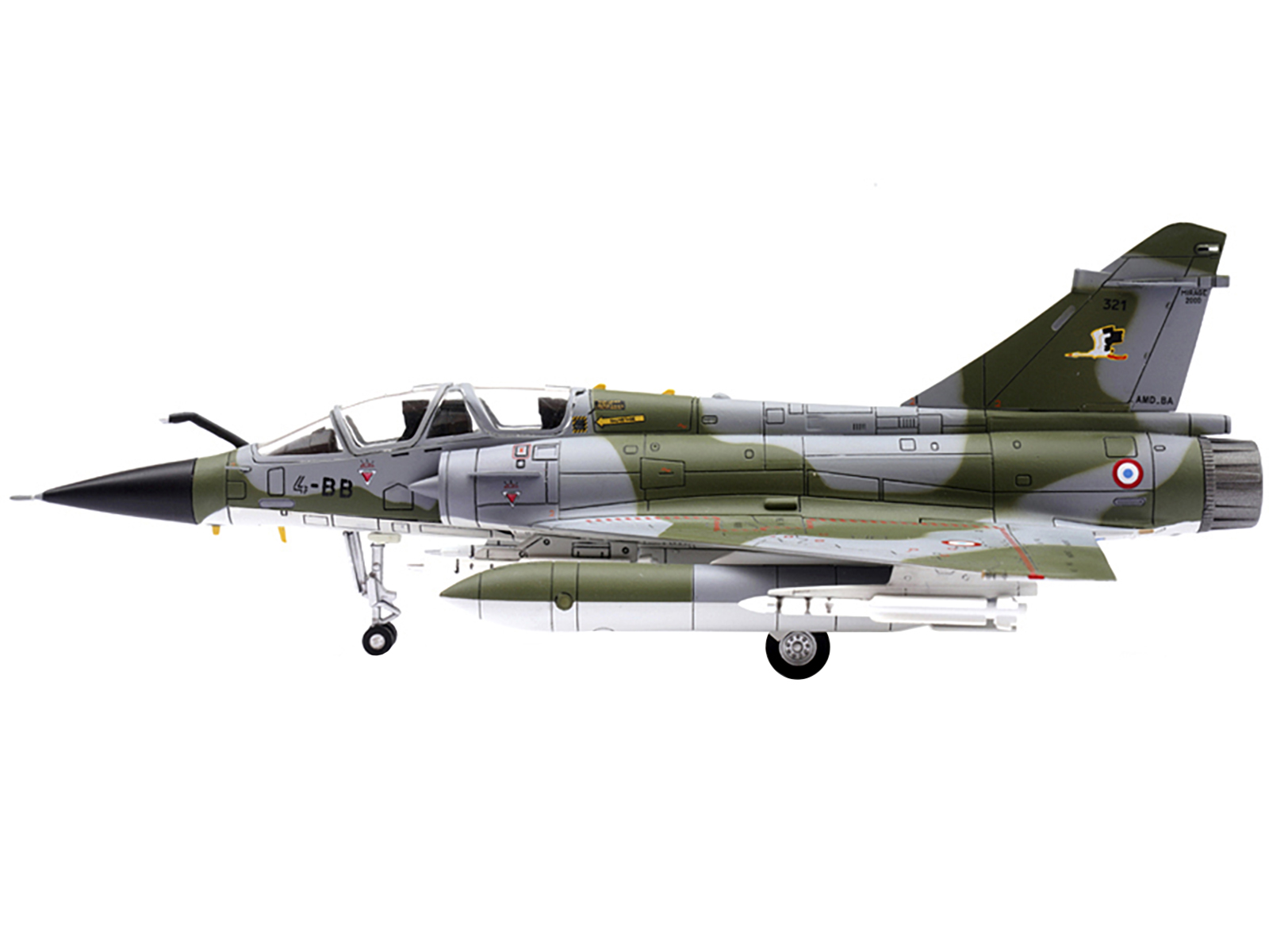Dassault Mirage 2000N Fighter Plane Camouflage "French Air Force ...